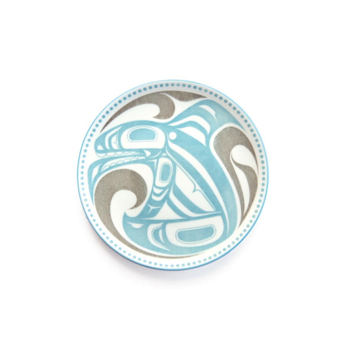Porcelain Art Plate - Killer Whale – Blackfish Trading Post